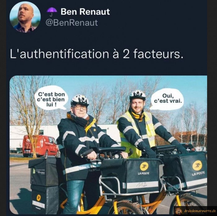 Authentification à 2 facteurs